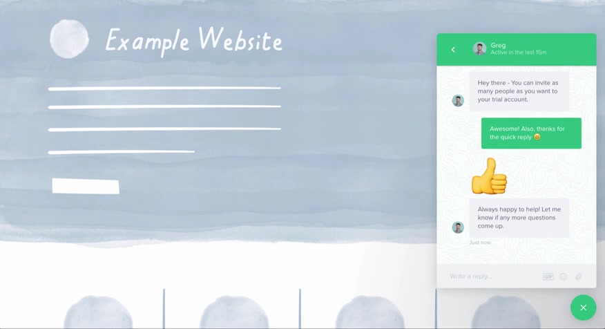 Intercom Acquire Live Chat Software for Business | Intercom