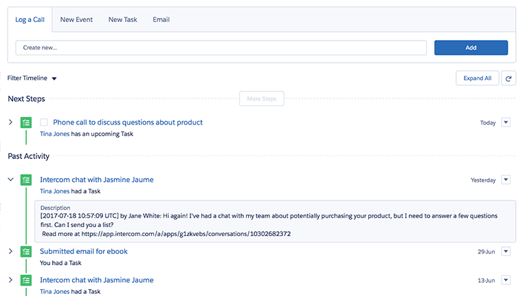 Intercom-Salesforce integration | Intercom